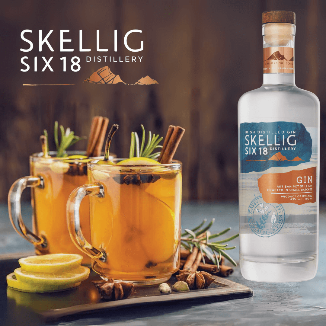 Hot Spiced Gin & Apple Hot Toddy | Skellig Six 18 Distillery